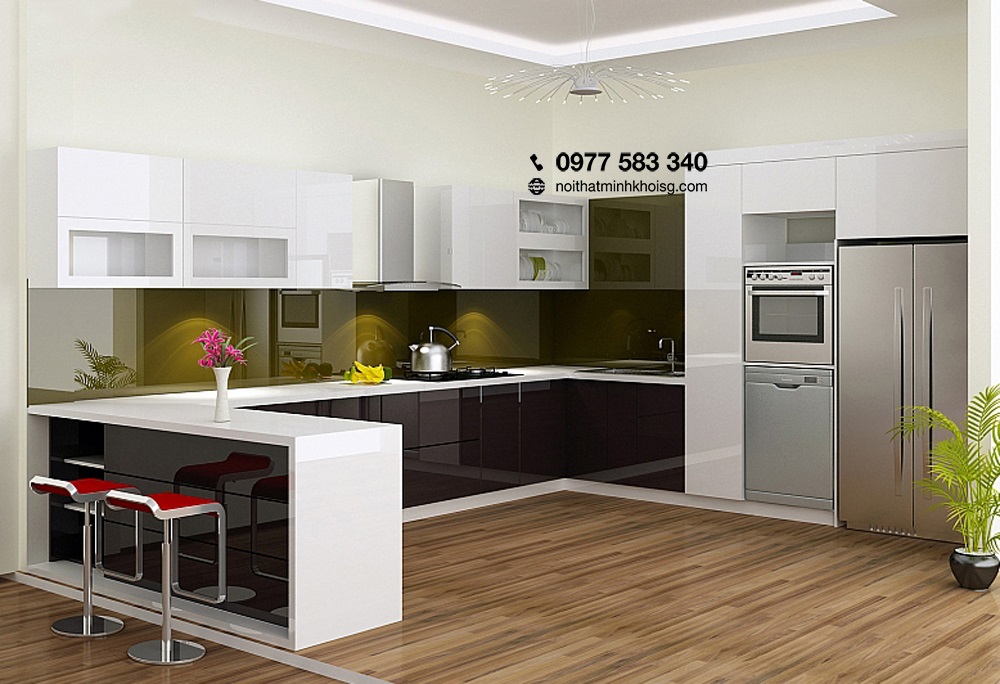 Plastic kitchen cabinets TBN03